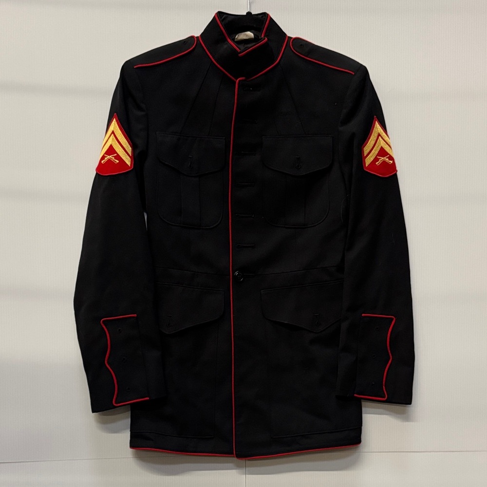 USMC Marine Corps Dress Blues Uniform Jacket 39R USA … - Gem